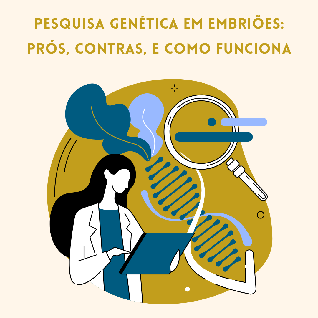 Pesquisa Genética Em Embriões: Prós, Contras, E Como Funciona